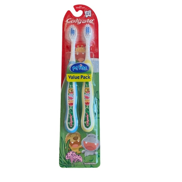 colgate | Other | Colgate Kids My First Toothbrush Value Pack Extra ...